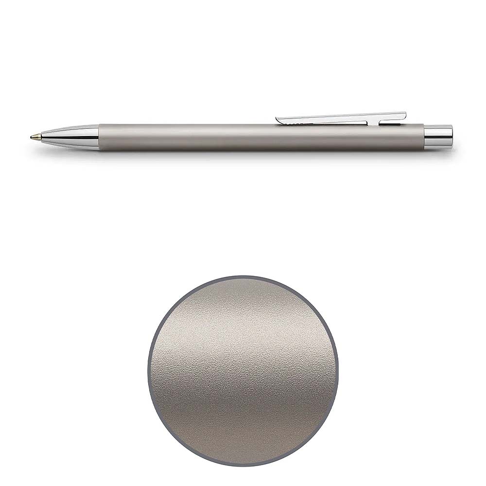 Faber-Castell Neo Slim Stainless Steel Matte Ballpoint
