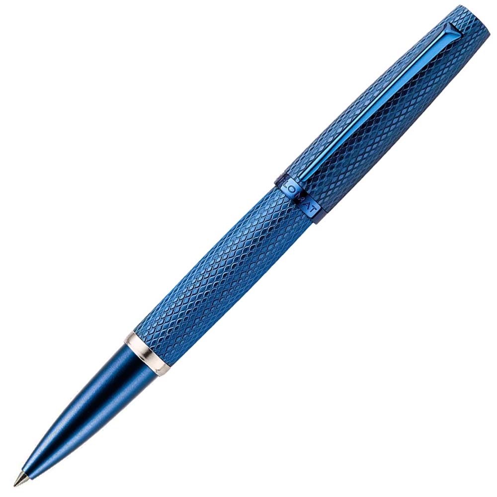 Diplomat Viper Blue Guilloche Rollerball