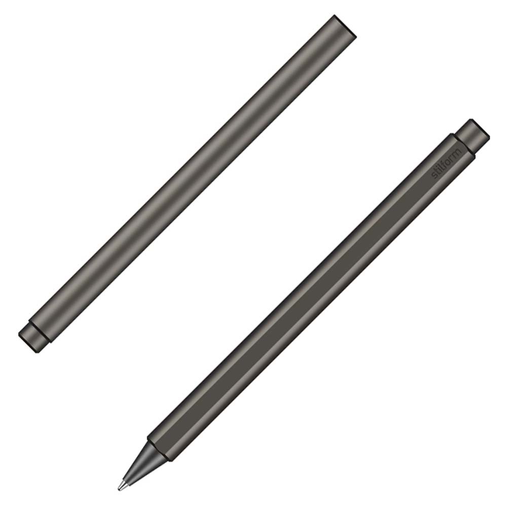 Stilform Flow Titanium DLC Black Rollerball | pen-store.gr